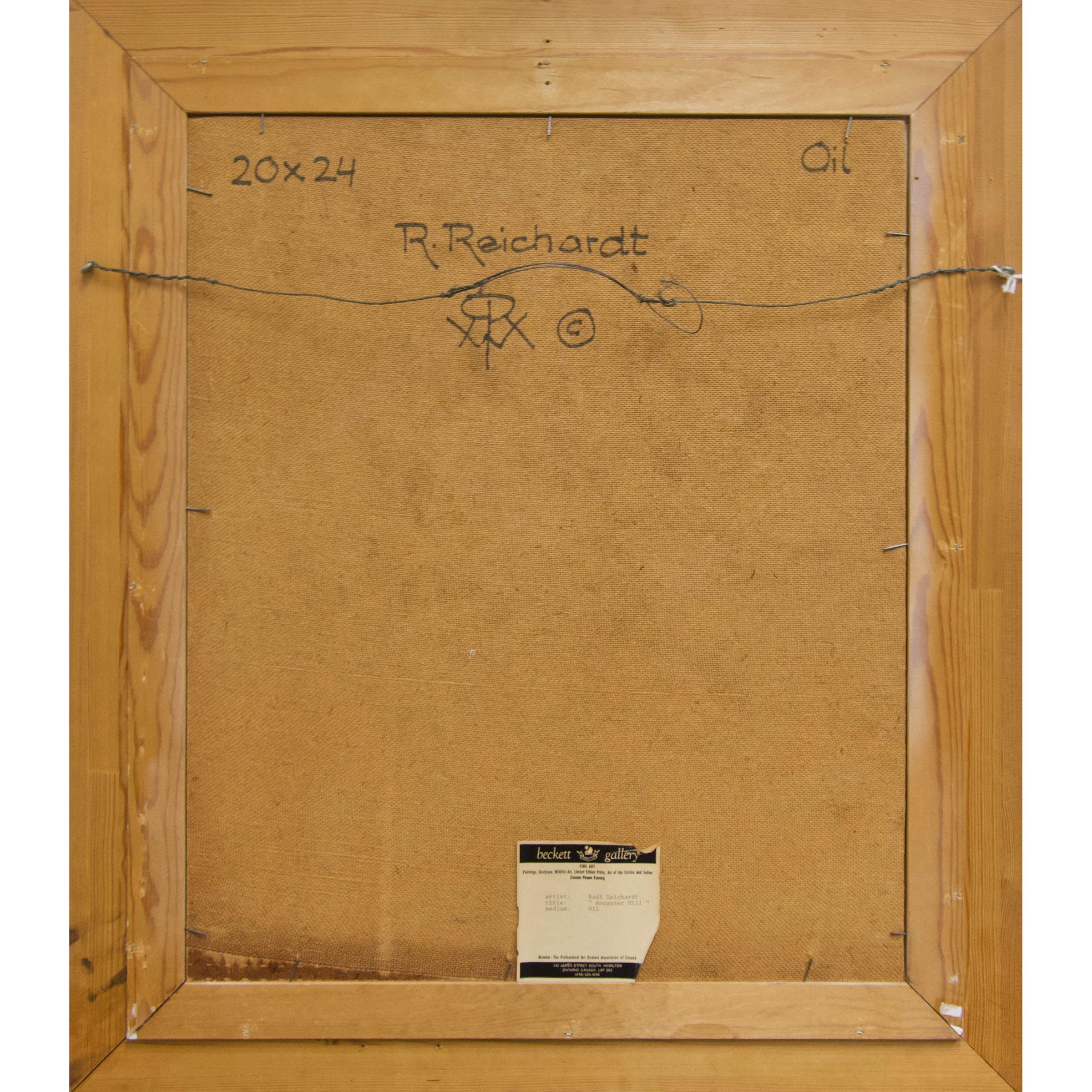 Rudi Reichardt | ANCASTER MILL | MutualArt