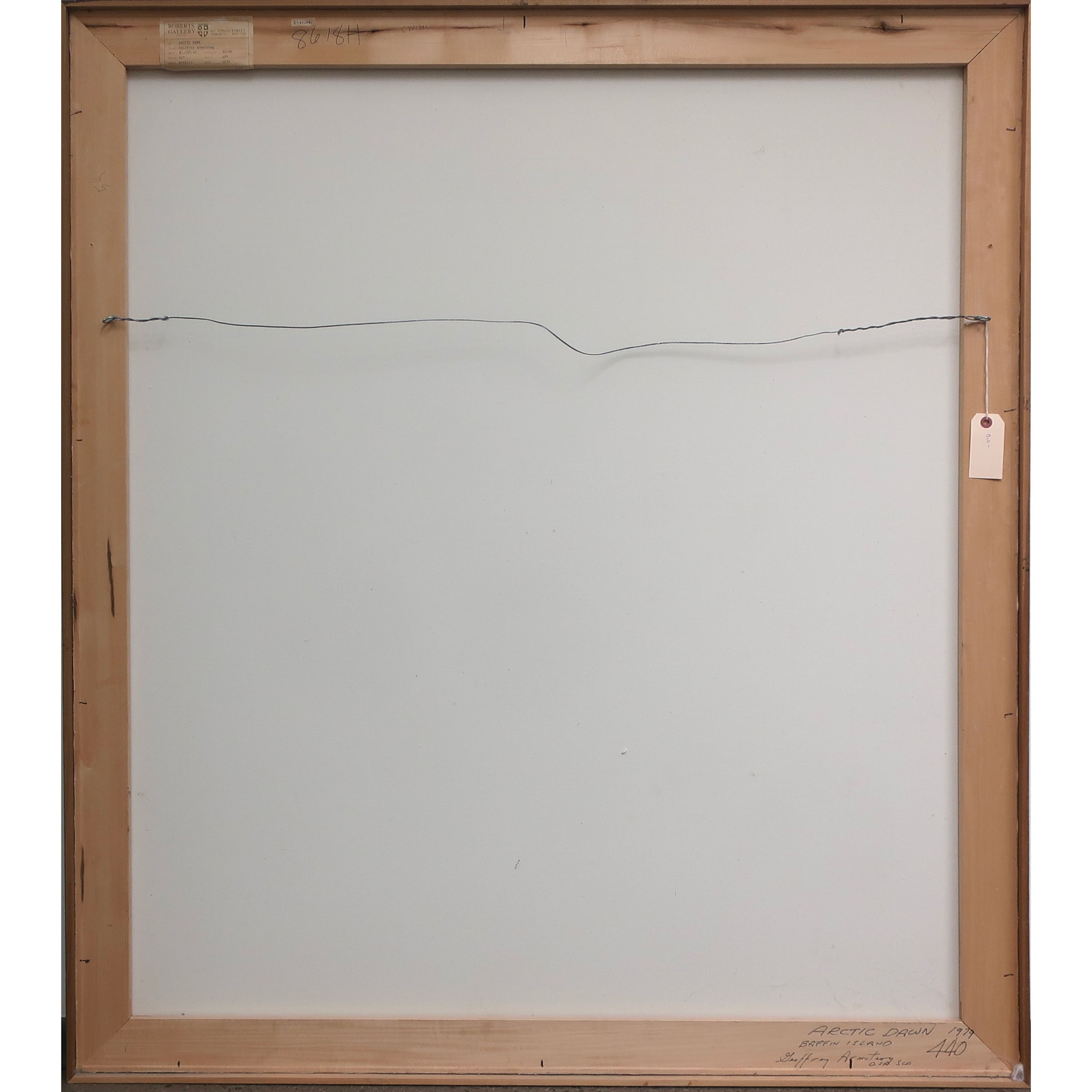 Geoffrey David Armstrong | ARCTIC DAWN - BAFFIN ISLAND (1979) | MutualArt