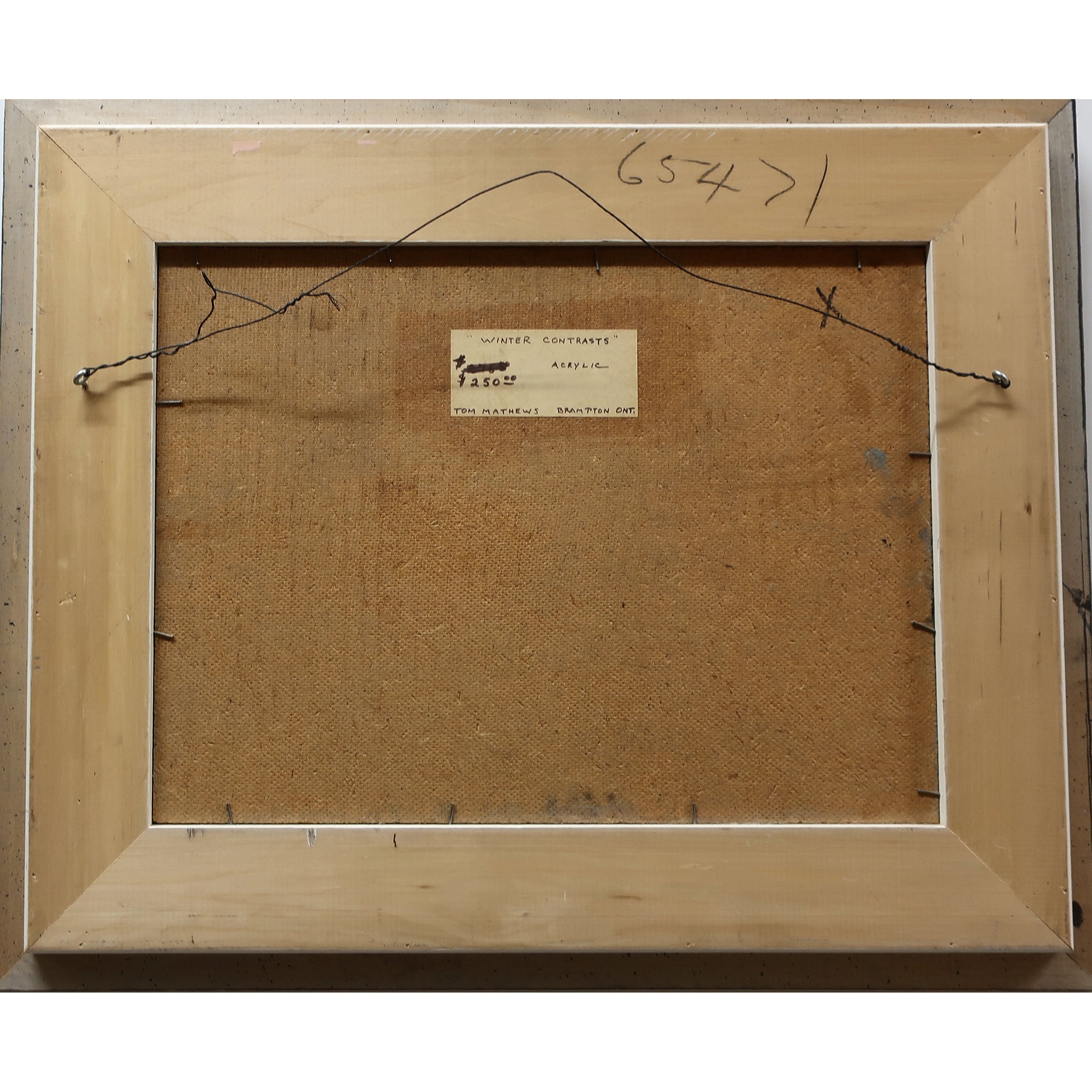 Tom Mathews | WINTER CONTRASTS | MutualArt