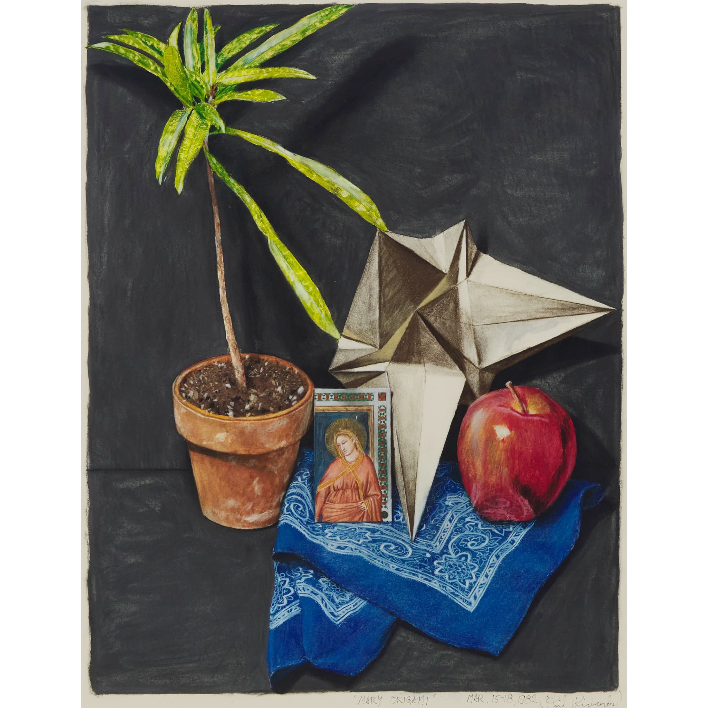 Phil Richards | MARY ORIGAMI, 1982 (1982) | MutualArt