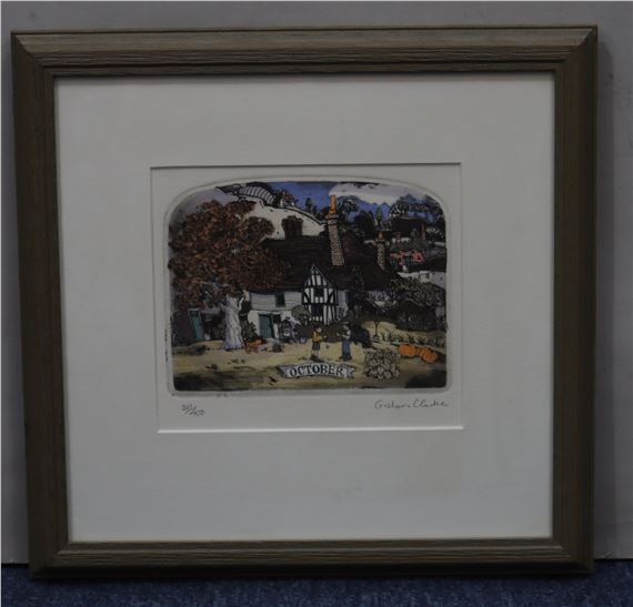 Graham Clarke | Cottage in a Valley (1966 - 1967) | MutualArt