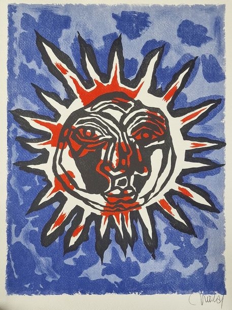 Jean Lurçat | Visage soleil | MutualArt