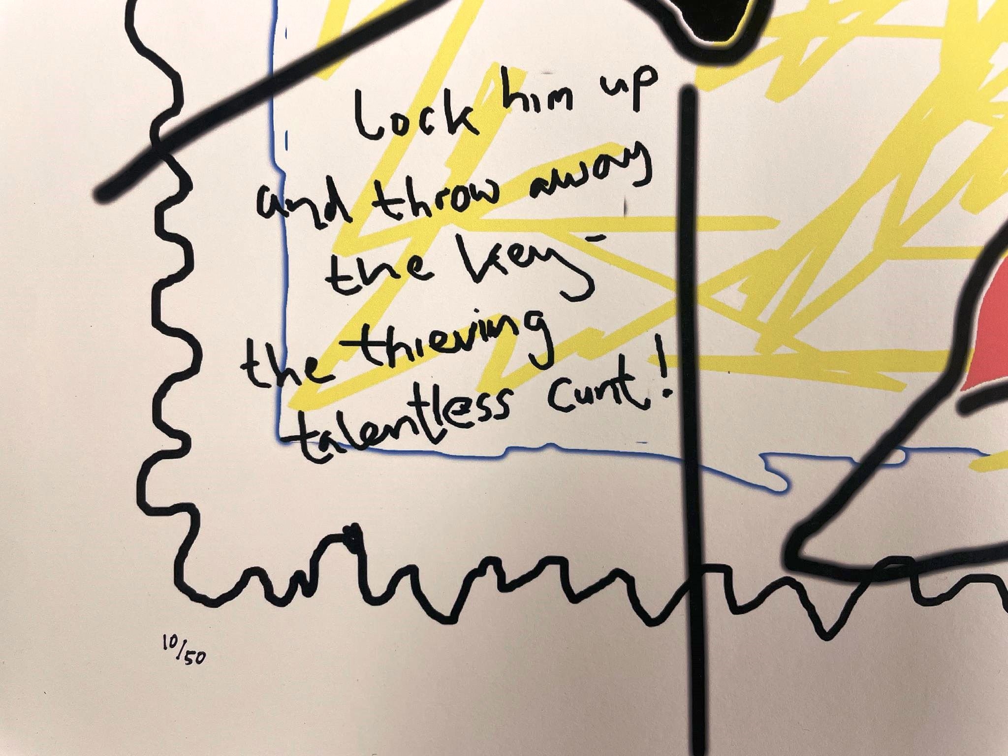 Harry Adams | LOCK THEM UP AND THROW AWAY THE KEY (2008) | MutualArt