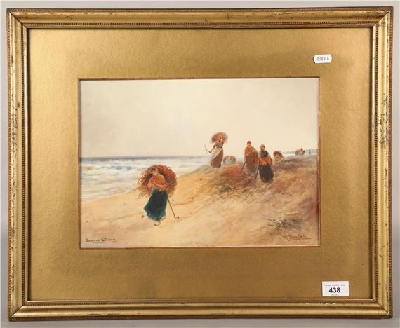 R. Douglas | seaweed gathering | MutualArt