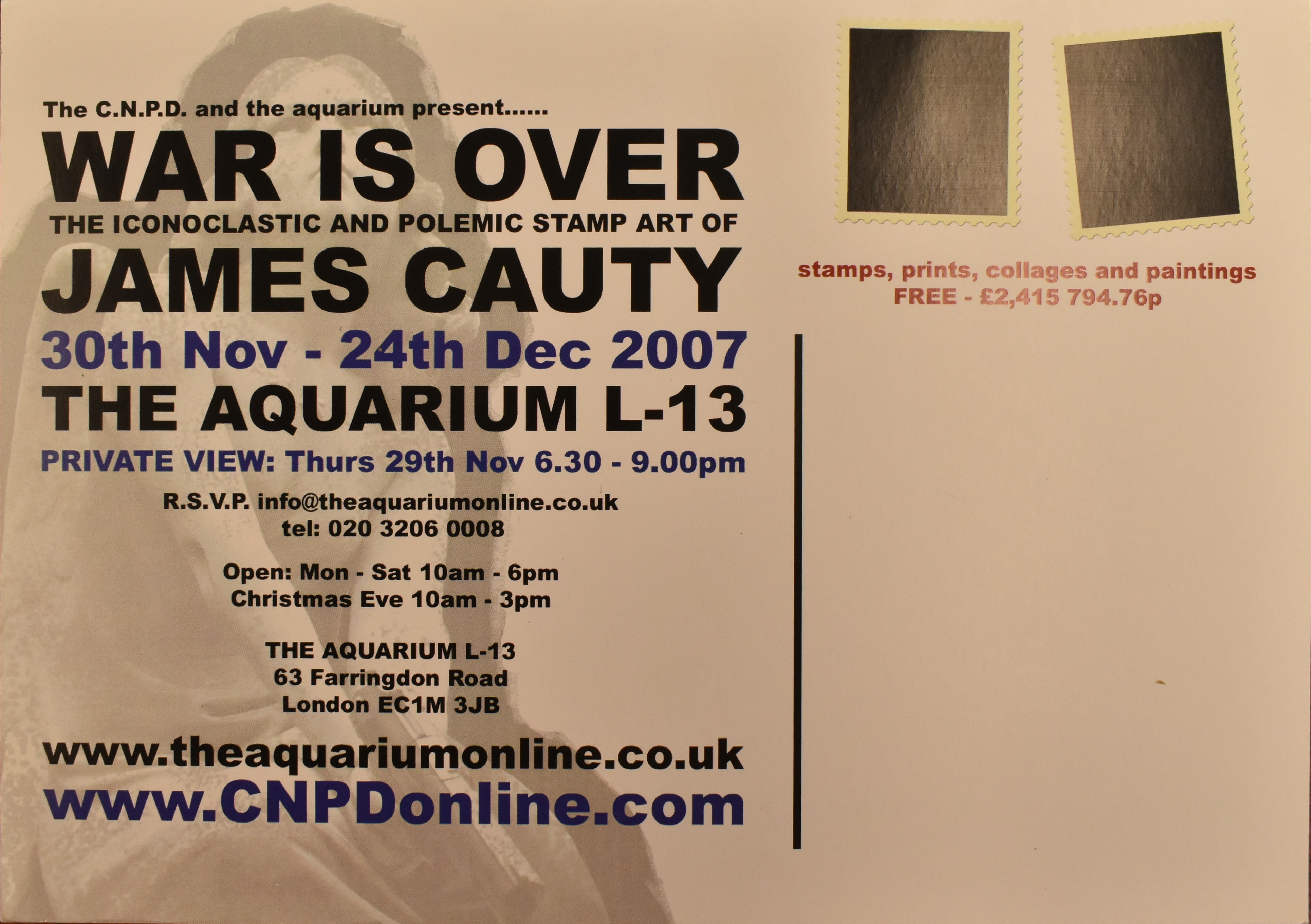 Jimmy Cauty | WAR IS OVER IF YOU WANT IT OR NOT 2007 (2005) | MutualArt