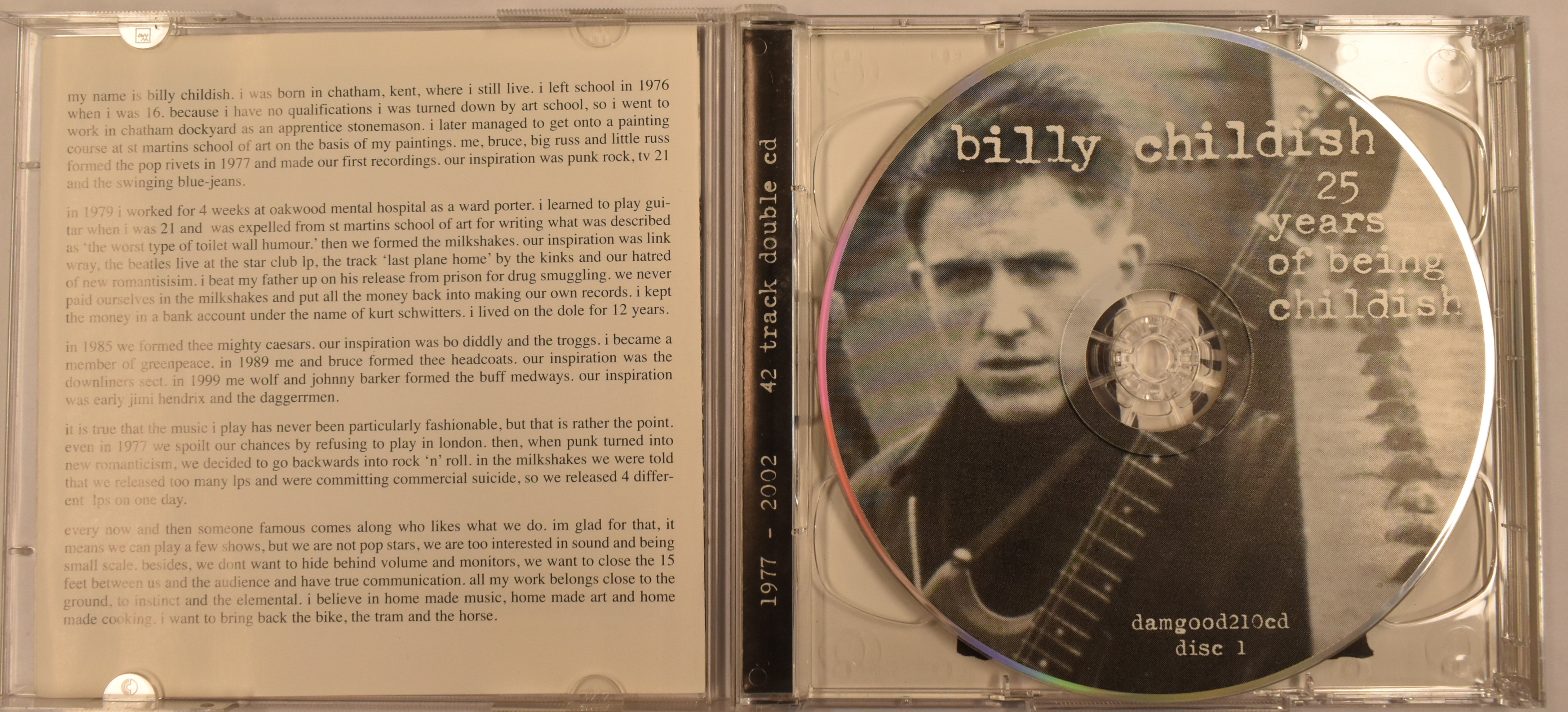 Billy Childish | 25 YEARS OF BEING CHILDISH (2002) | MutualArt
