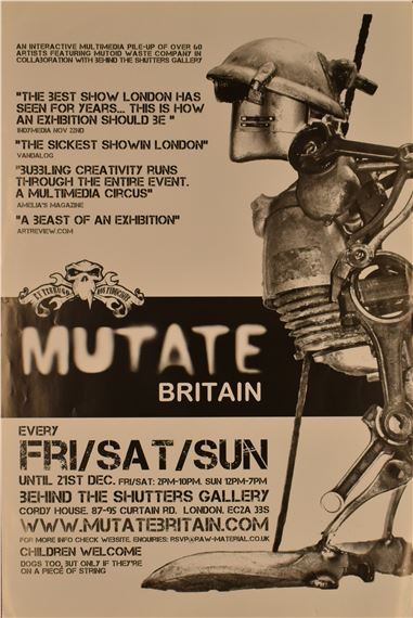 Joe Rush | MUTATE BRITAIN EXHIBITION (1980s) | MutualArt