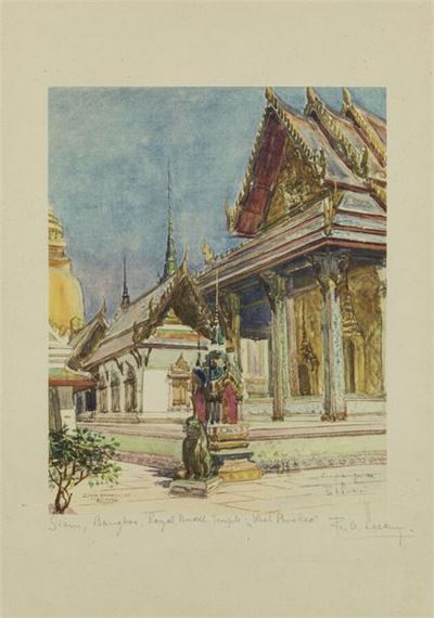 Frederick Alfred Leekney | Two prints on paper. The first depicts the ...