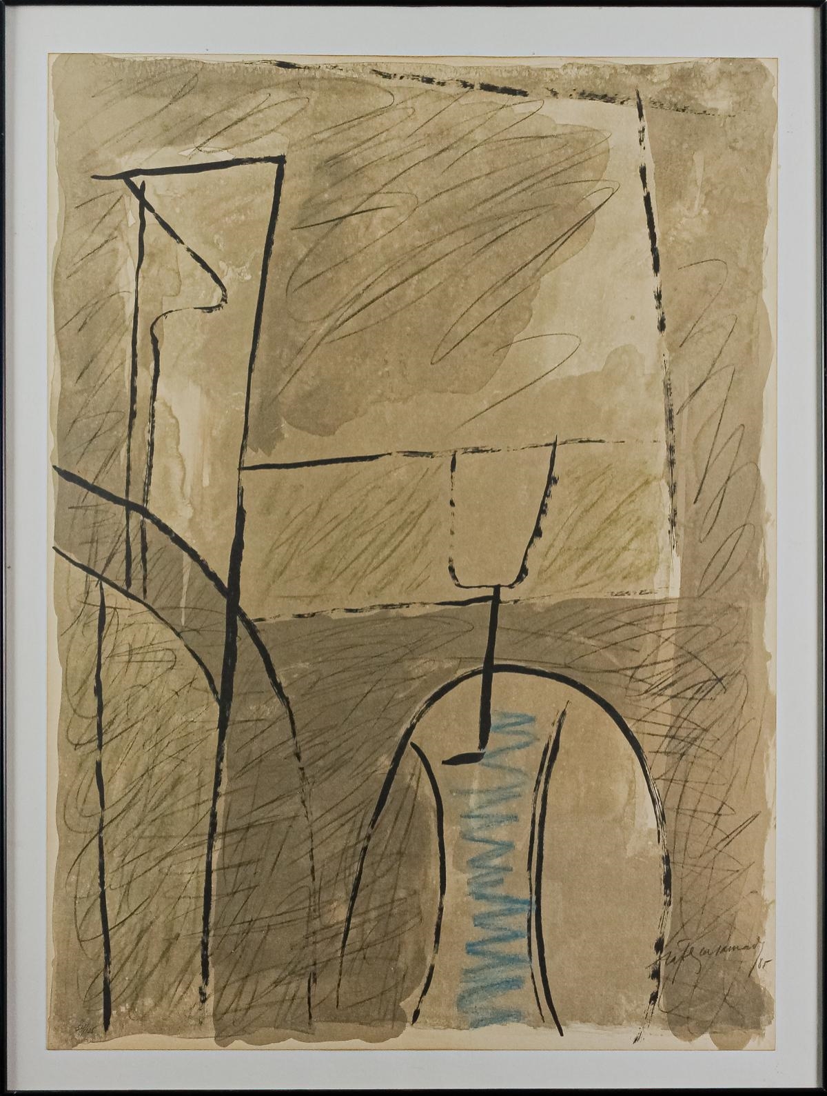 Albert Ráfols-Casamada | (1923-2009). Composición Litografía numerada ...