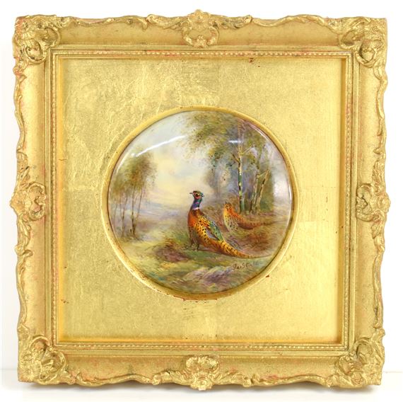 James Stinton | A Royal Worcester porcelain plaque by James Stinton ...
