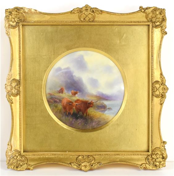 John Stinton | A Royal Worcester porcelain plaque (Circa 1920) | MutualArt