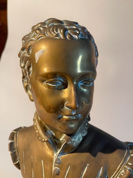 Francois-Joseph Bosio | Bust of Henri IV as a child | MutualArt