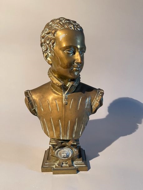 Francois-Joseph Bosio | Bust of Henri IV as a child | MutualArt