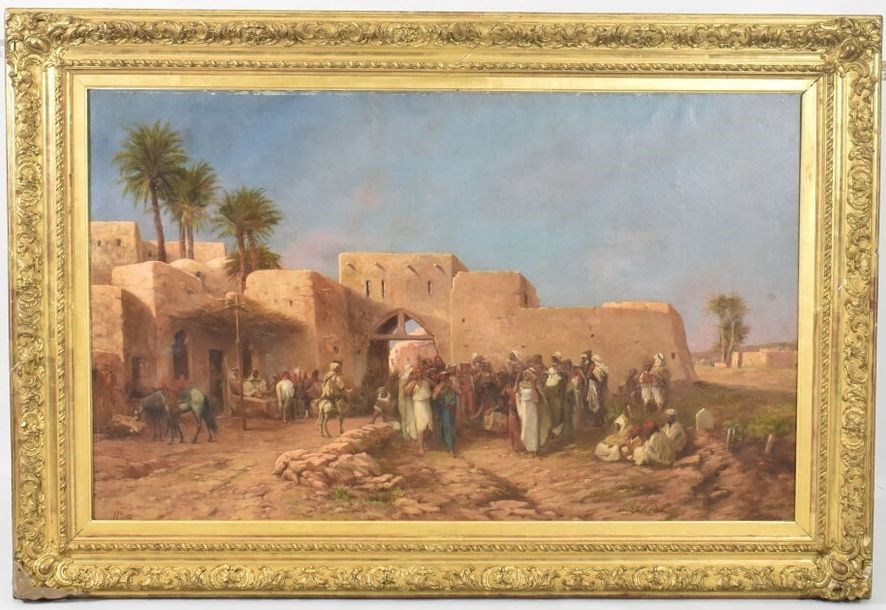 Honore Boze | At the Oasis | MutualArt