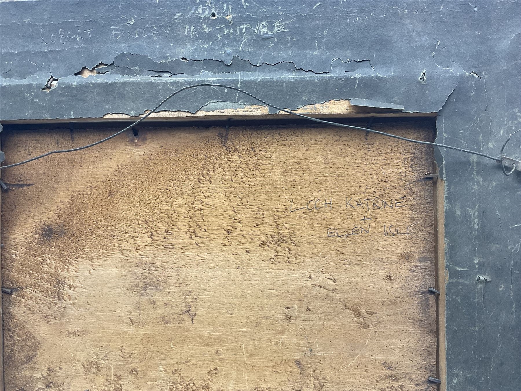 Robert Finlay McIntyre | Vignette View of Loch Katrine and Ellen Isale ...