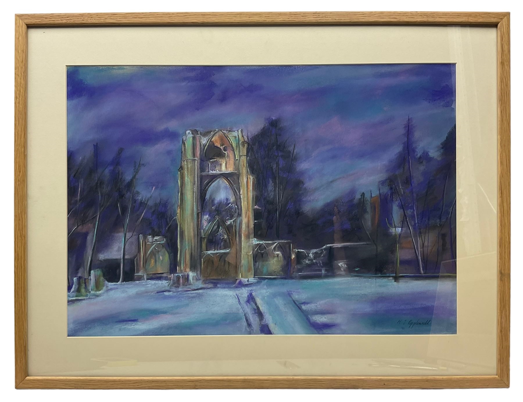 Martin J. Popplewell | St Mary's Abbey York' and Dales Landscape ...