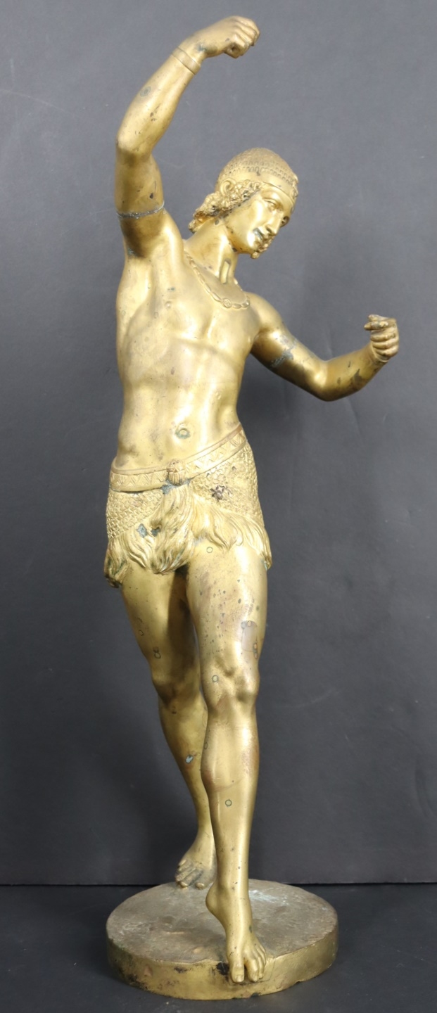 Charles Arthur Bourgeois | Gilt Bronze Sculpture Of A Dancer (1838 ...