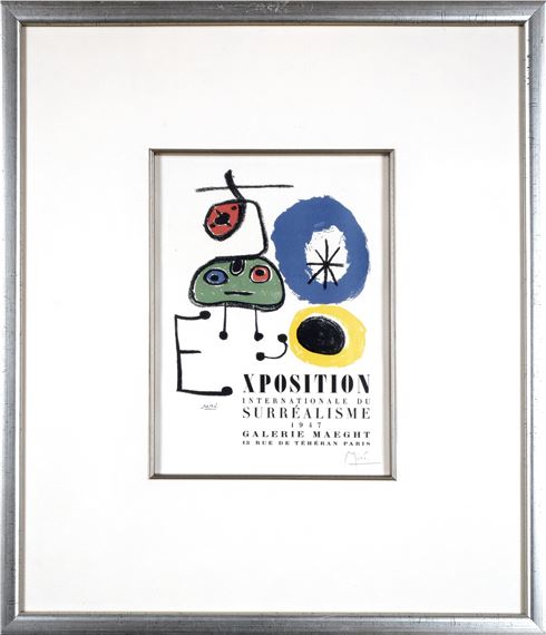 Joan Miró | Exposition Internationale du Surrealisme, 1947 (1947 ...