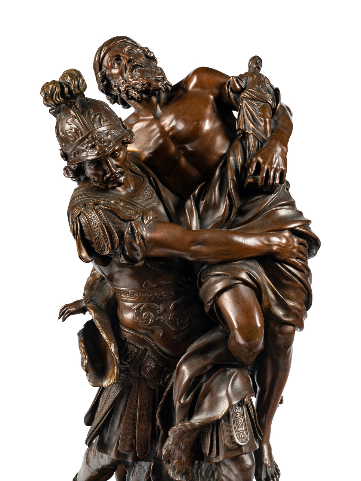 Pierre Lepautre | Aeneas Carrying Anchises from Troy | MutualArt