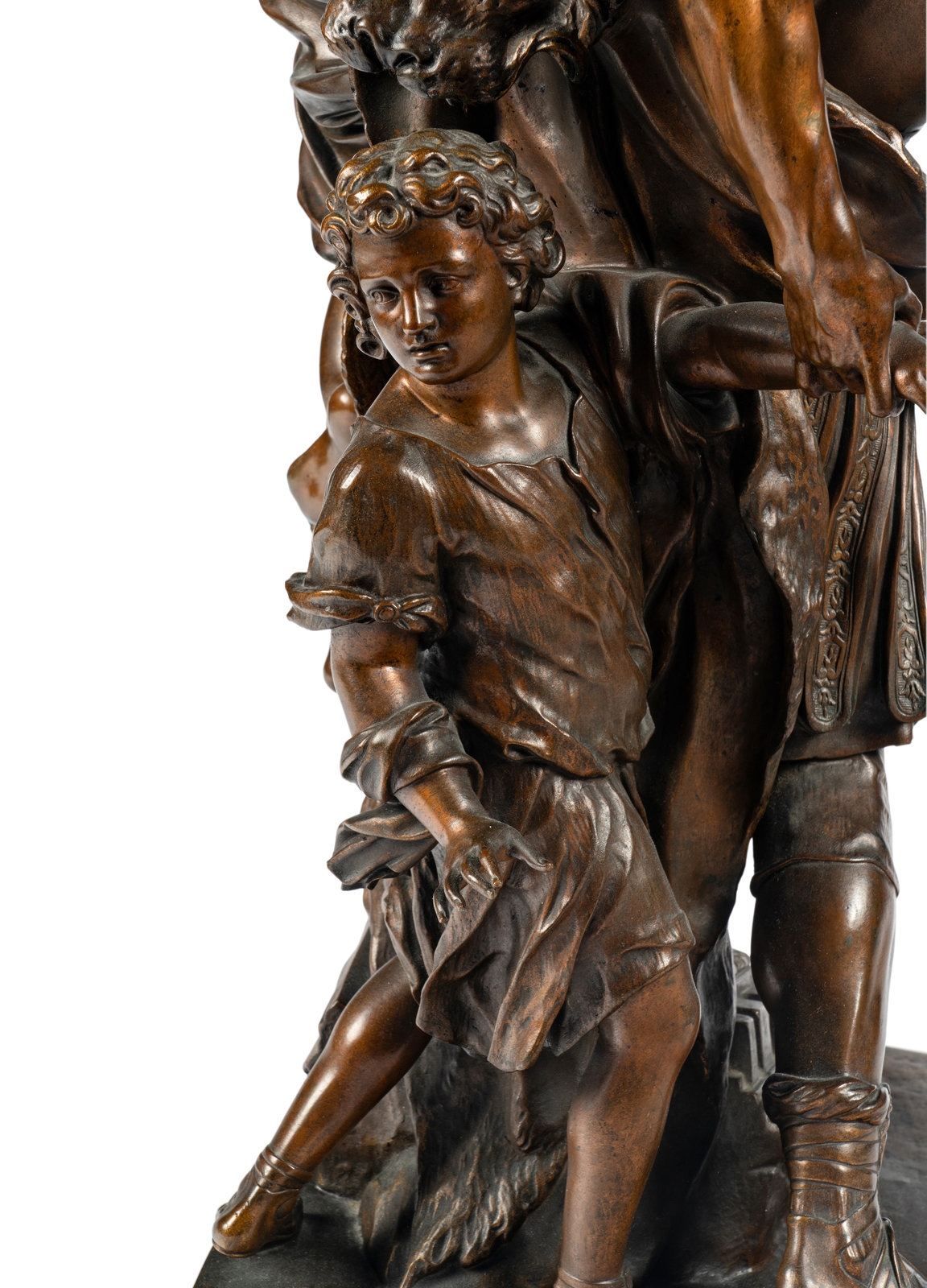 Pierre Lepautre | Aeneas Carrying Anchises from Troy | MutualArt