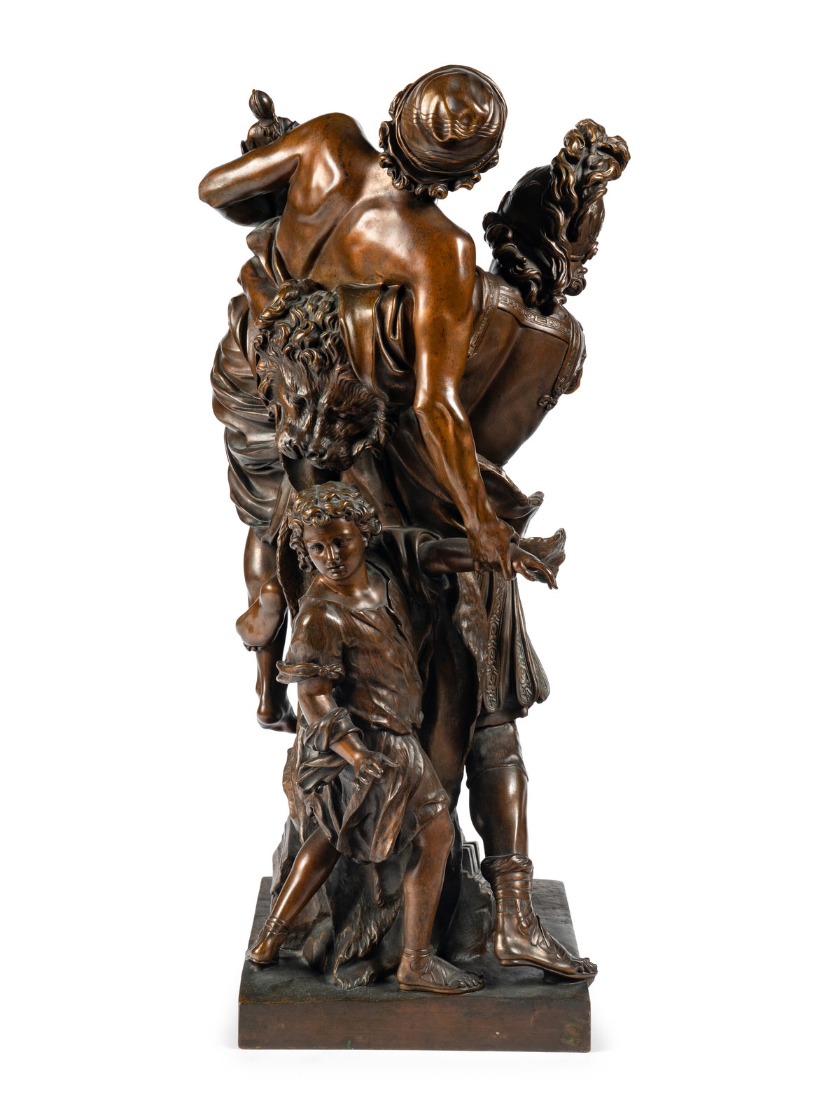 Pierre Lepautre | Aeneas Carrying Anchises from Troy | MutualArt