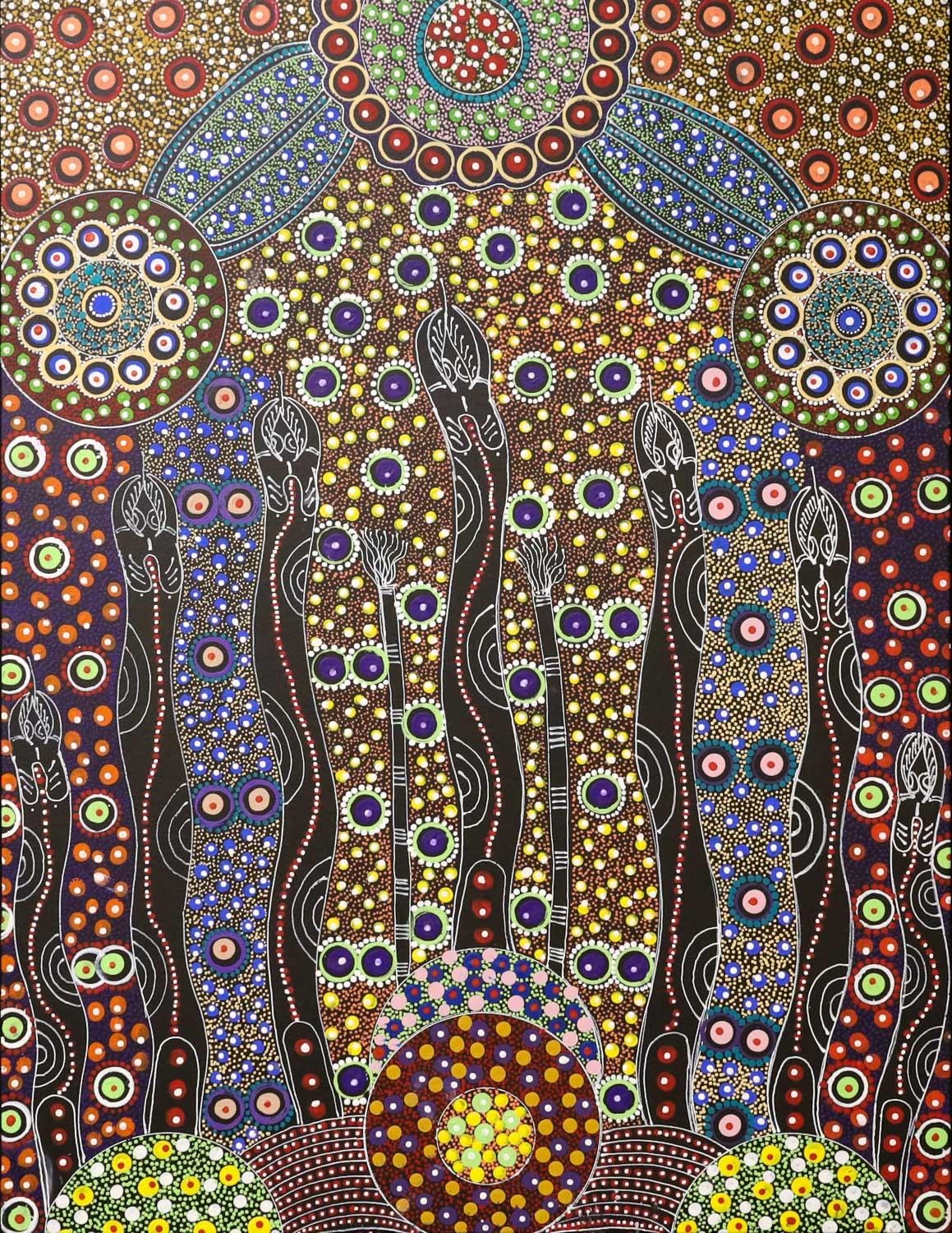 Cindy Wallace Nungurrayi | Dreamtime Sisters (2021) | MutualArt