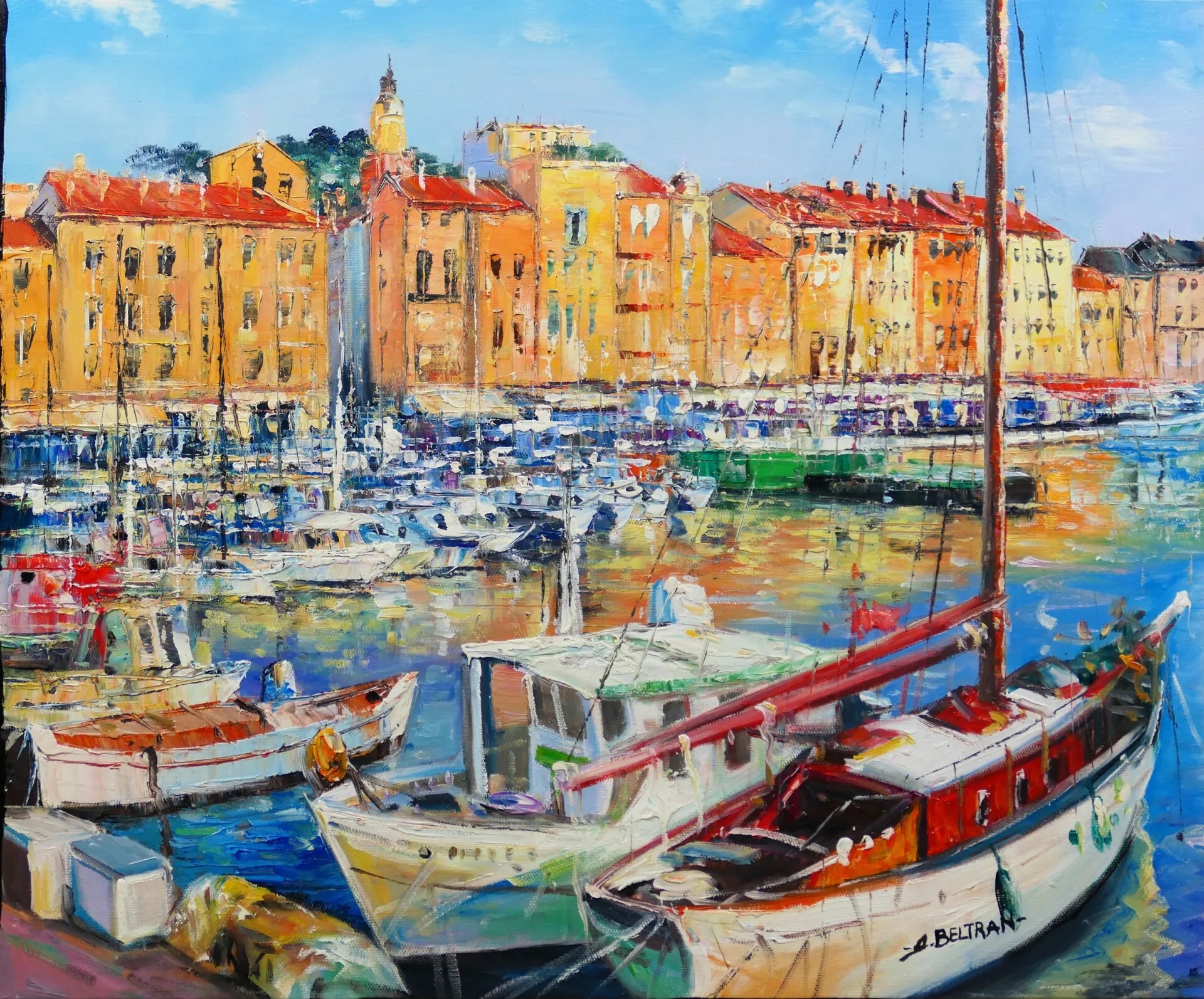 José Beltran | Le Port de Saint-Tropez | MutualArt