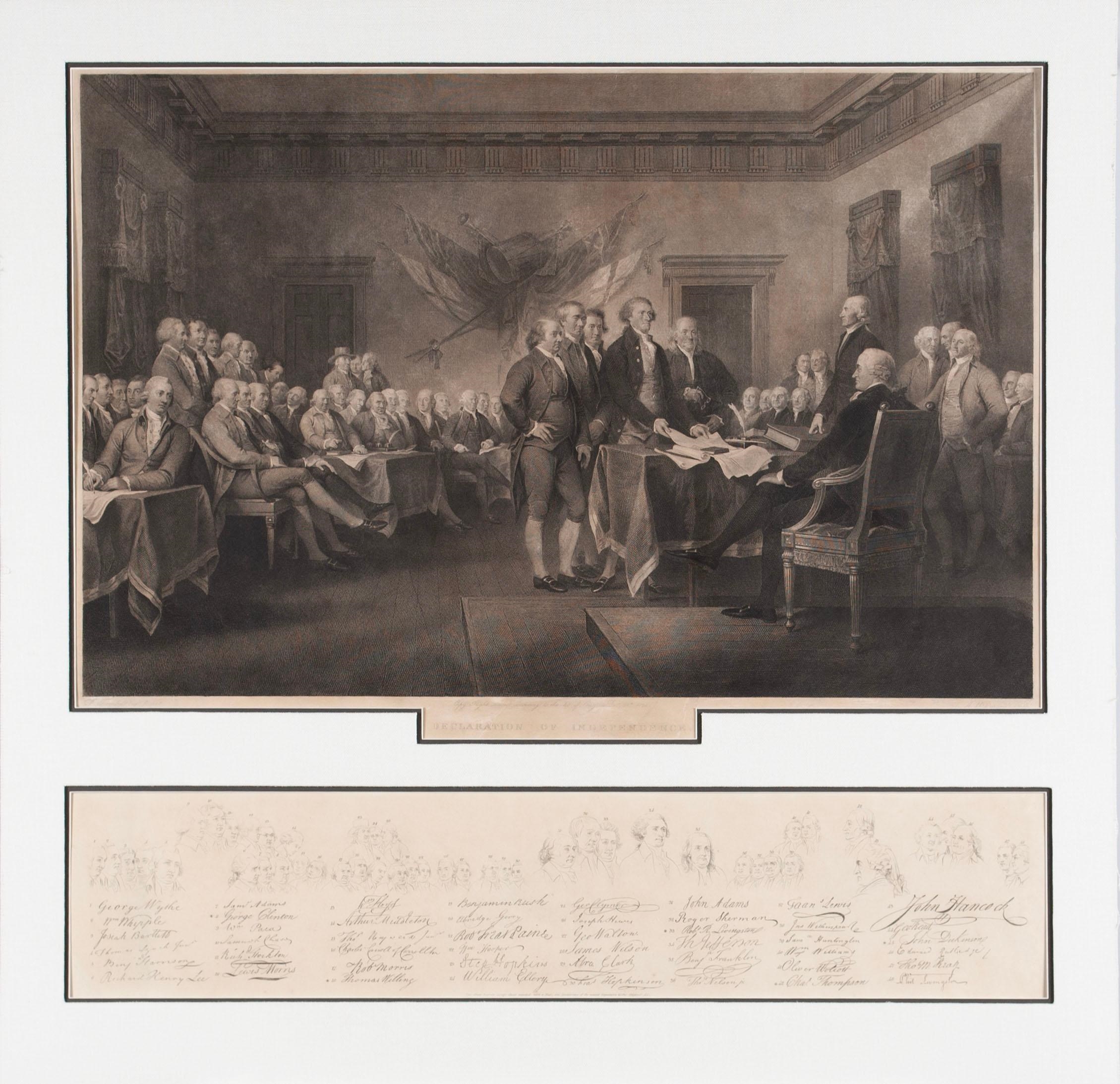 John Trumbull | DECLARATION OF INDEPENDENCE | MutualArt