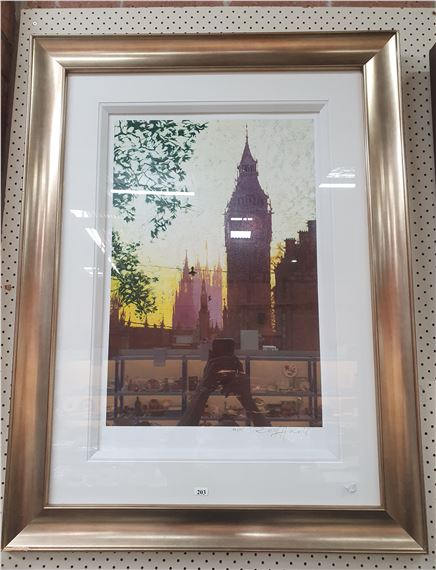 Rolf Harris | A LARGE FRAMED ROLPH HARRIS PRINT | MutualArt
