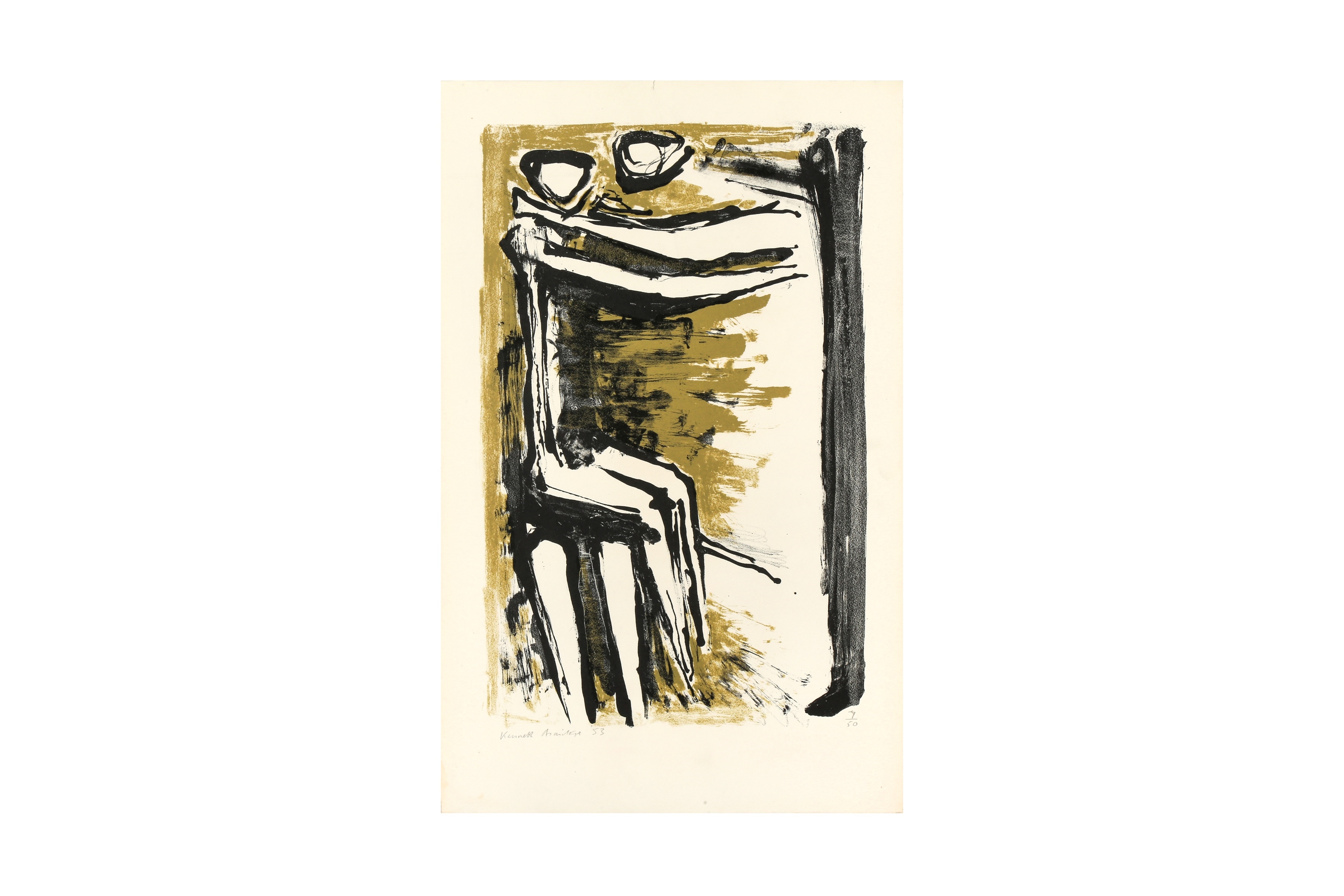 Kenneth Armitage | Mouton Variation - small model (1963) | MutualArt