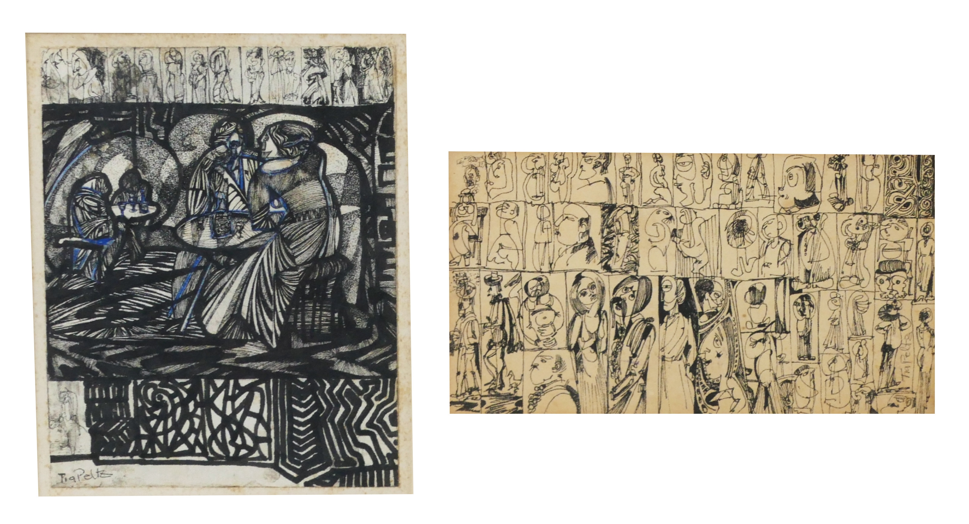 Tia Peltz | Chat and The World in a Case | MutualArt