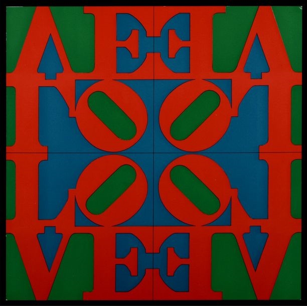 Robert Indiana | Love Wall (1967) | MutualArt