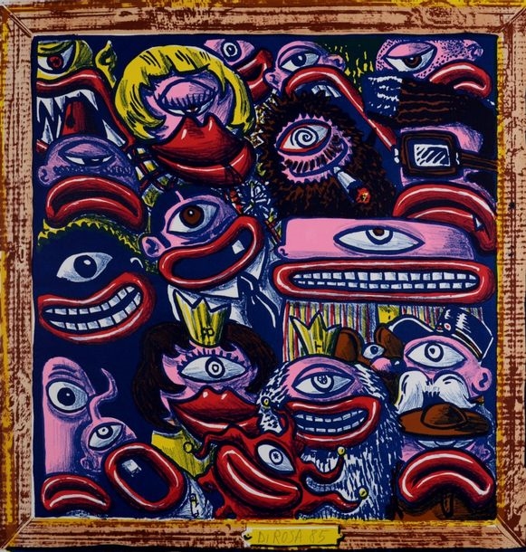 Hervé di Rosa | Le Peuple René (1959) | MutualArt