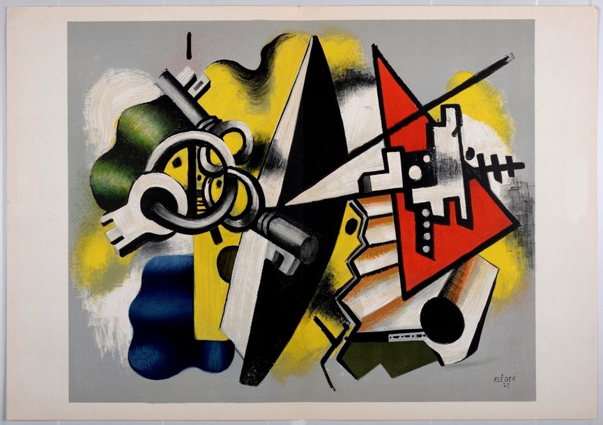 Fernand Léger | Still life with keys (1955) | MutualArt