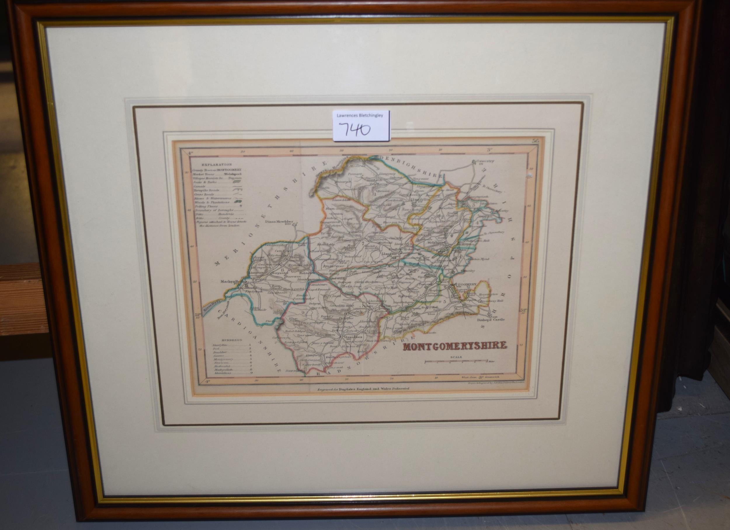 Robert Morden | antique hand coloured map of Surrey | MutualArt