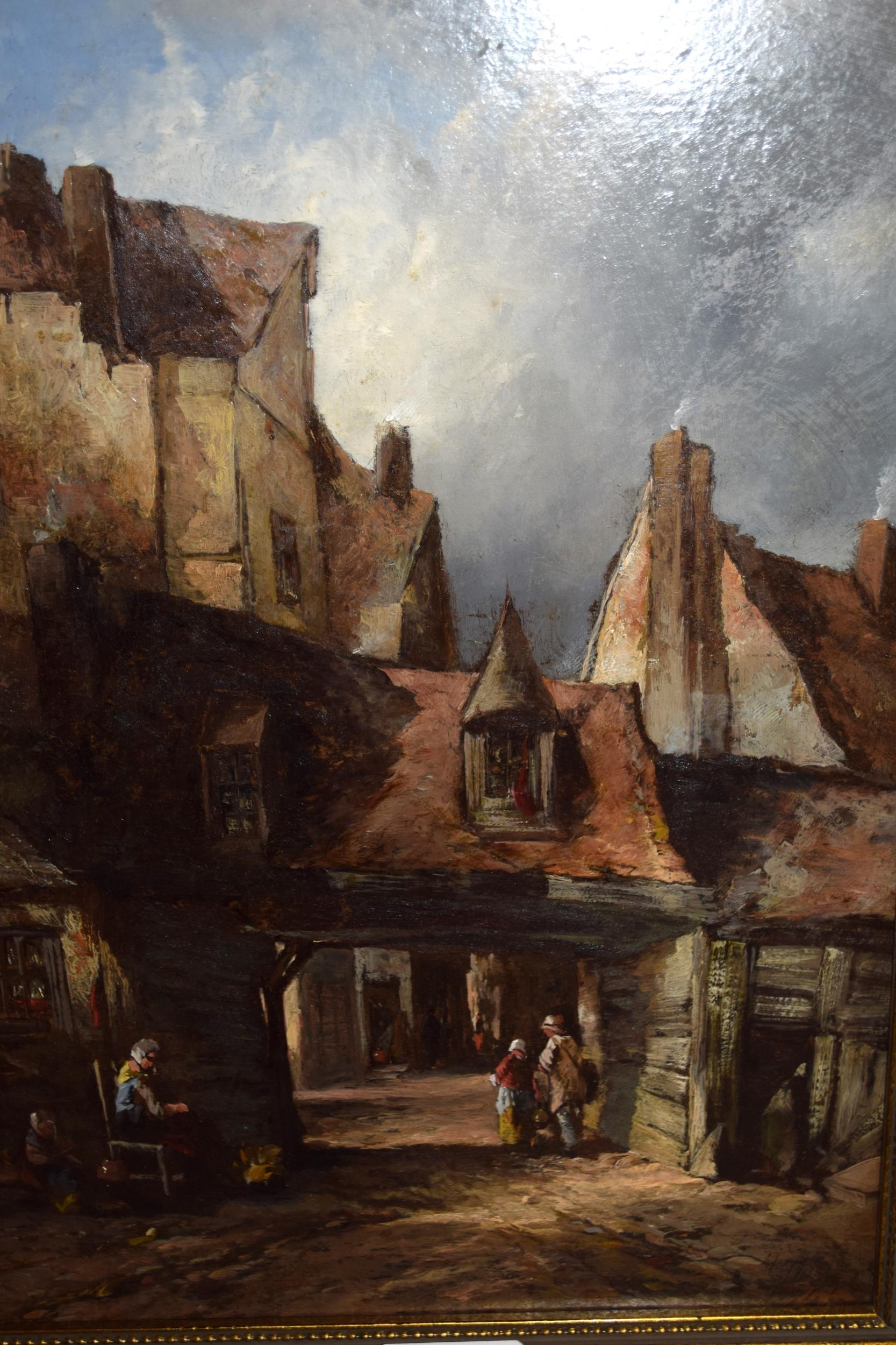 Alfred Montague | signed oil on millboard | MutualArt