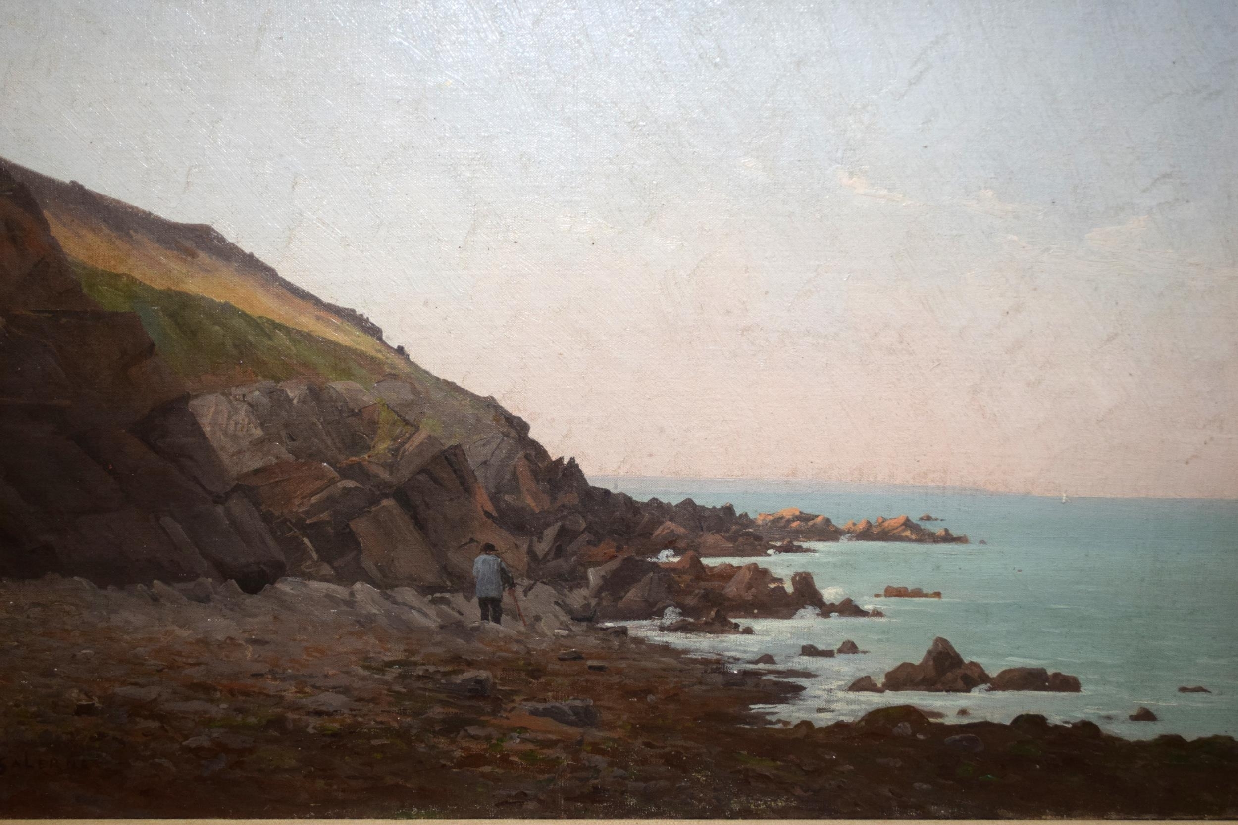Prosper Galerne | signed oil on canvas | MutualArt