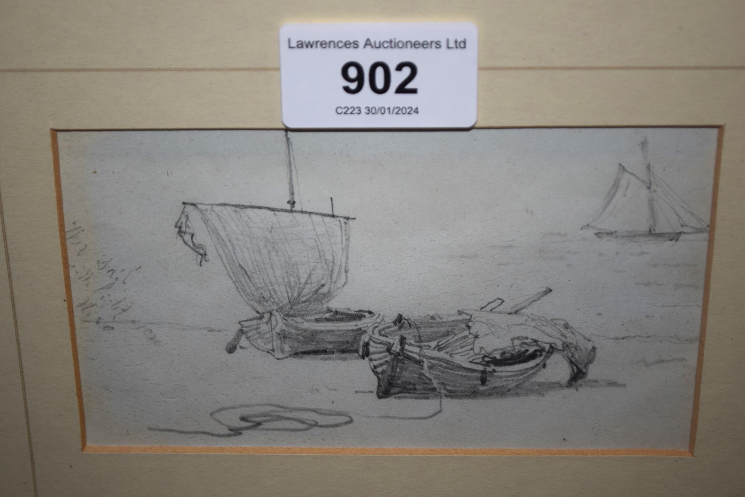 Edward William Cooke | pencil drawing | MutualArt