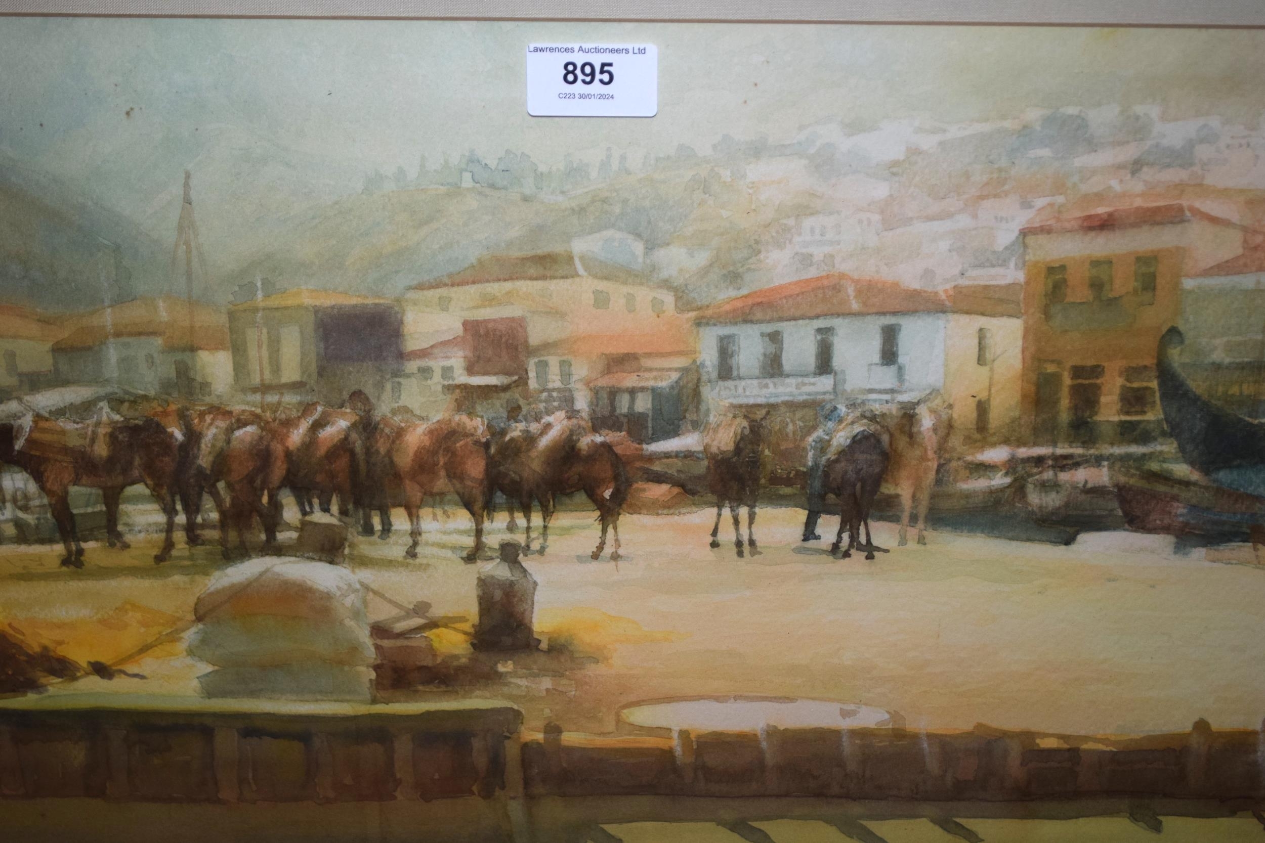 Dick Hart | signed watercolour | MutualArt