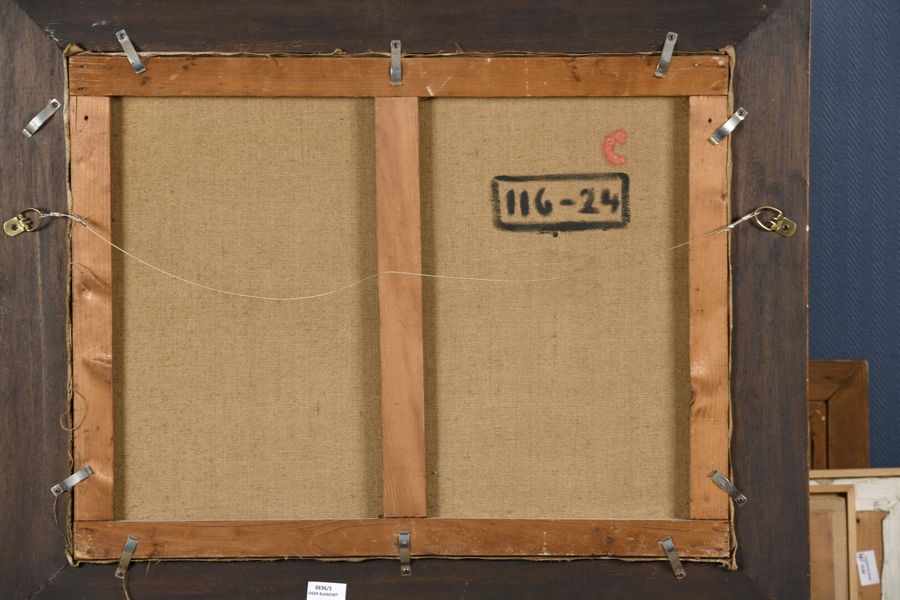 Andre Lynen | Harbor view (1924) | MutualArt