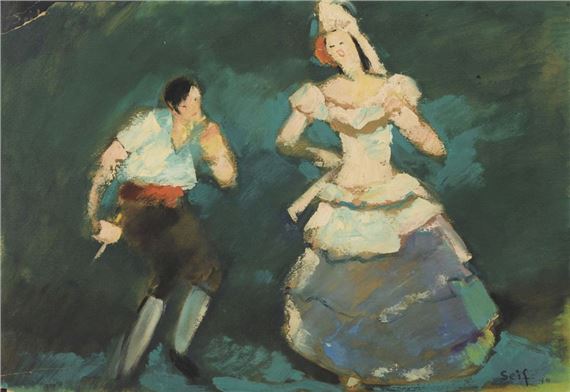 Seif Wanly | Ballet scene (1949) | MutualArt