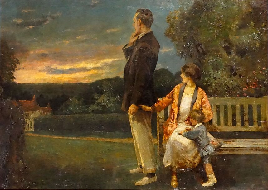 Harold Knight | Portrait of Florence (1909 - 1910) | MutualArt