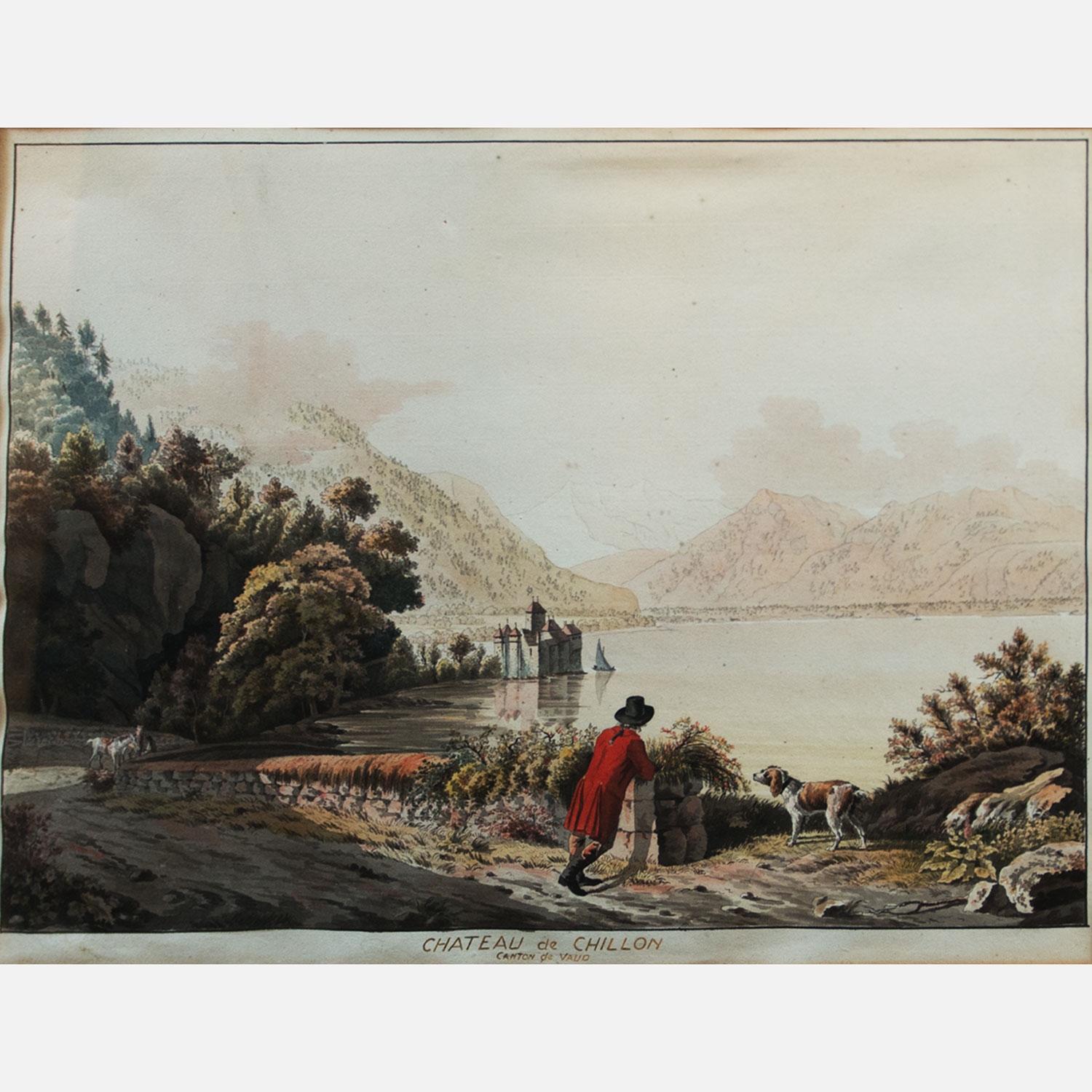 Louis Ducros | Chateau de Chillon | MutualArt