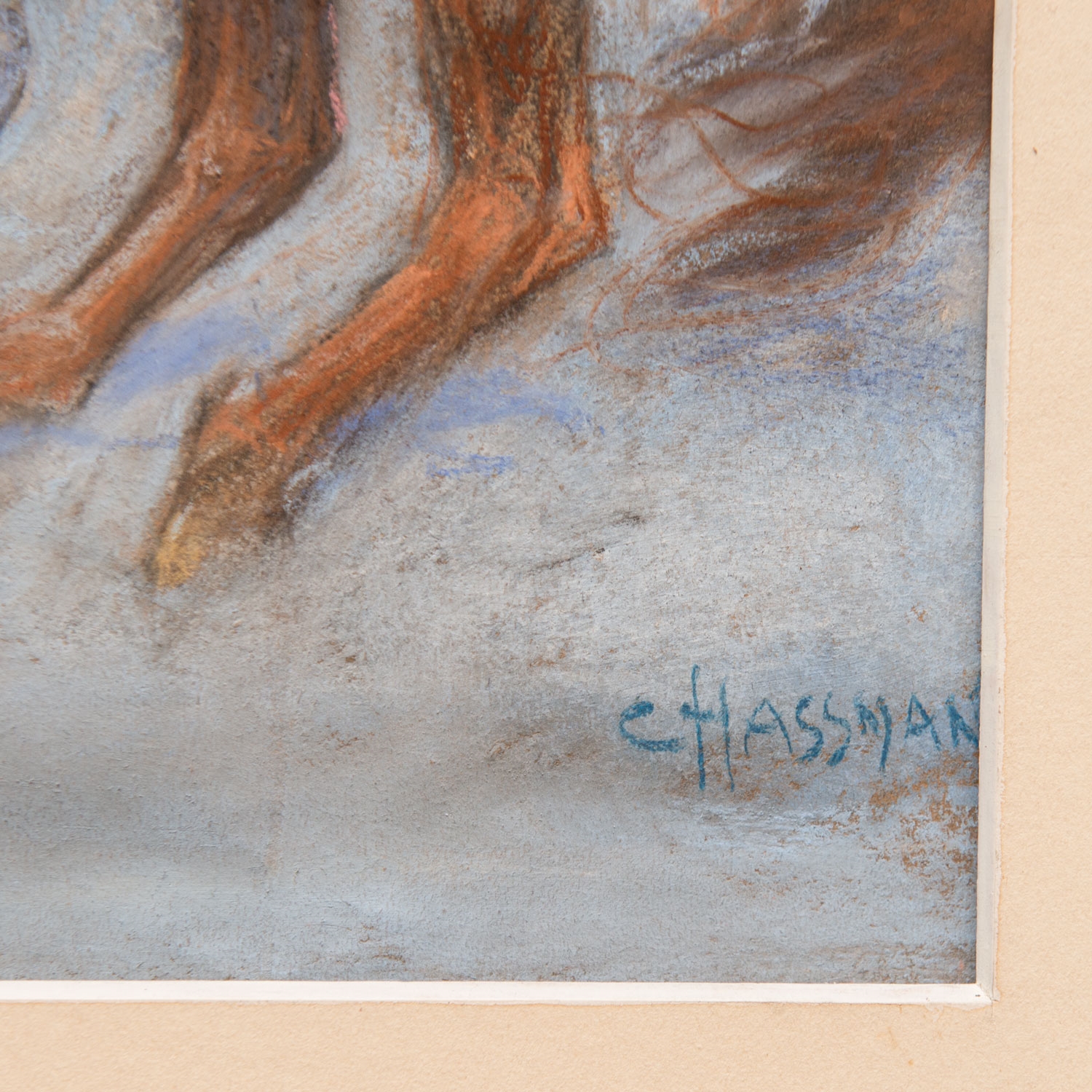 Karl Ludwig Hassmann | cavalry fight scene | MutualArt
