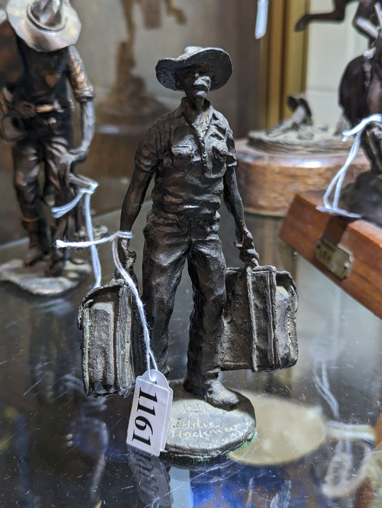 Eddie Hackman | EDDIE HACKMAN BRONZE FIGURE | MutualArt