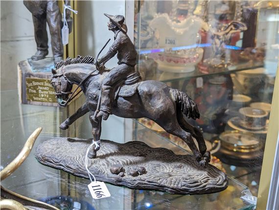 Eddie Hackman | EDDIE HACKMAN BRONZE FIGURE | MutualArt