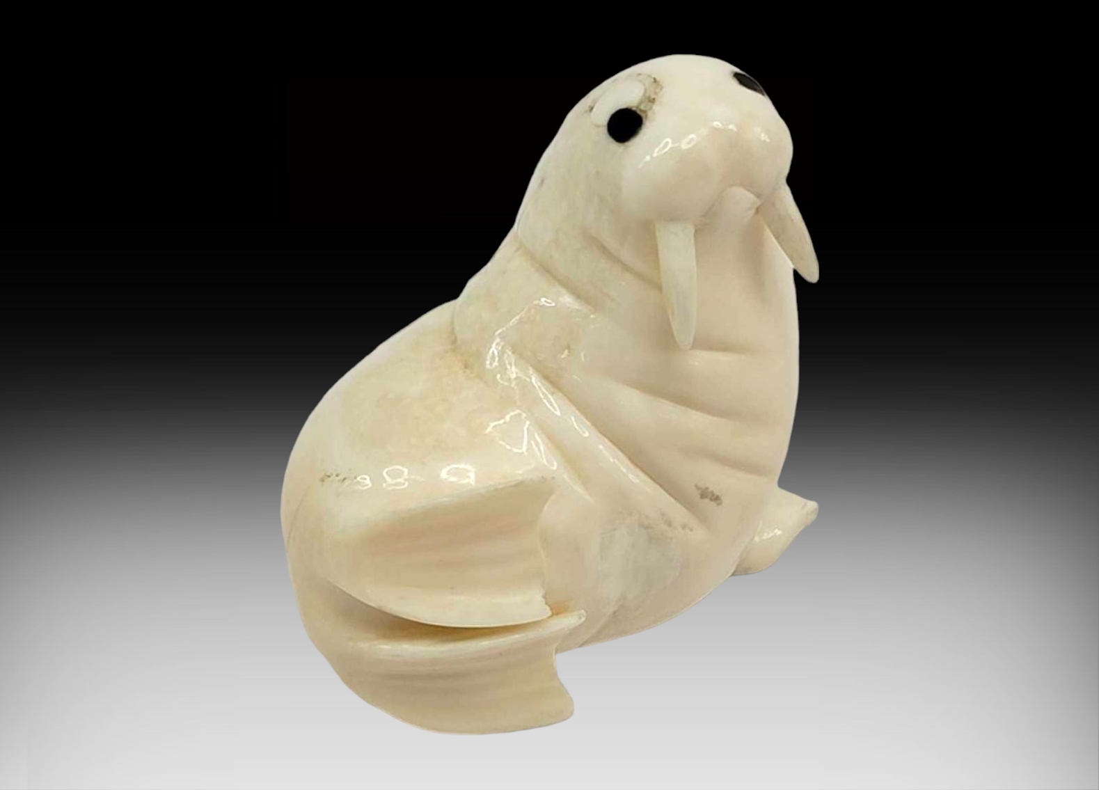 Byron Kaningok | Walrus Figure | MutualArt