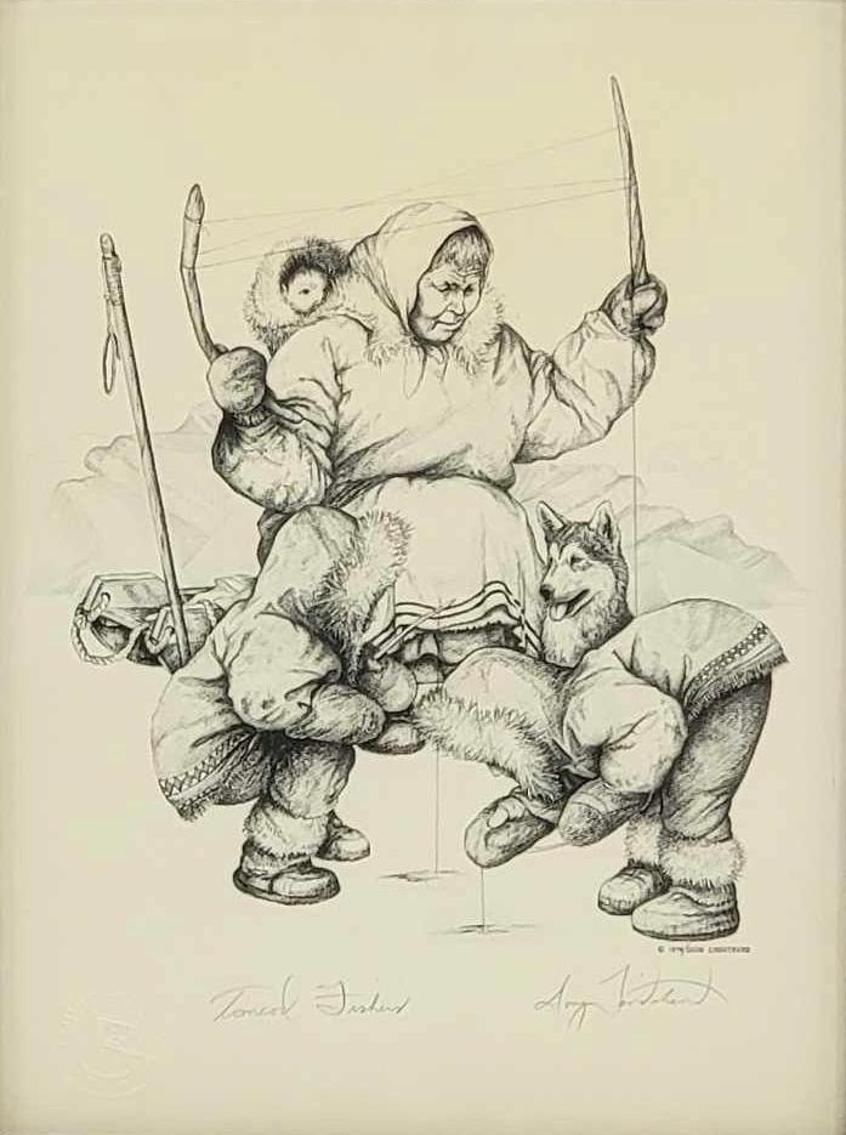 Doug Lindstrand | Tomcod Fishers | MutualArt