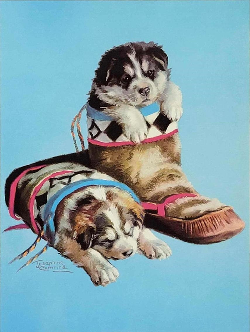 Josephine Crumrine | Mukluk Puppies | MutualArt