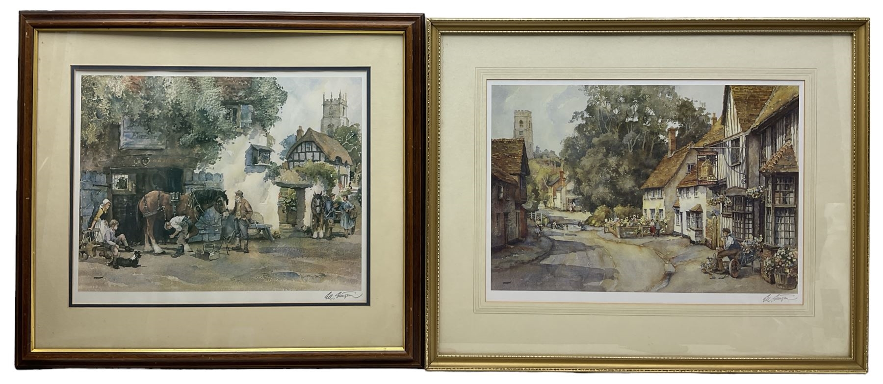 Eugene Richard Sturgeon | The Blacksmith and the Flower Seller | MutualArt